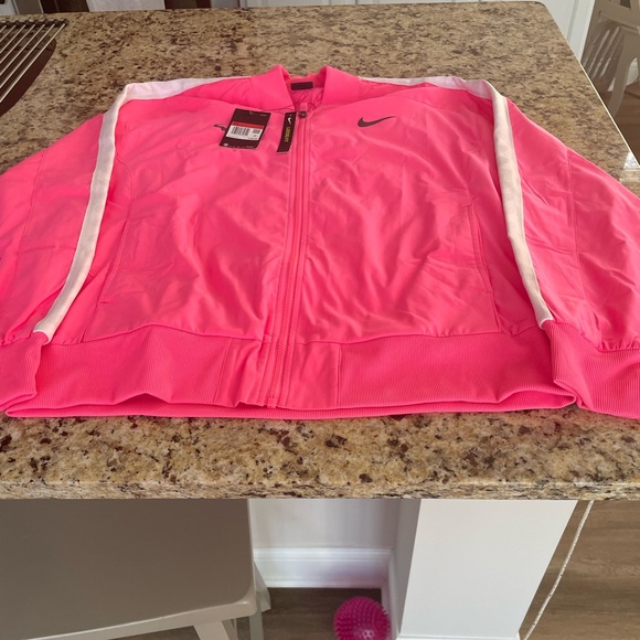 Nike | Jackets & Coats | Nwt Mens Rafa Nadal Pink And White Nike ...
